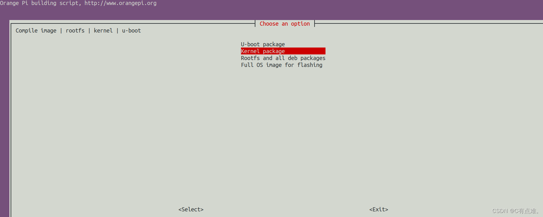 orangepiZero2内核编译_orangepi-build-CSDN博客