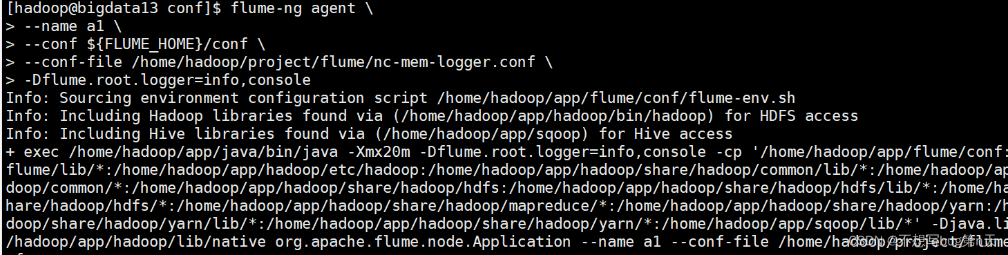flume day01 （安装+打印内容）_flume agent 打印日志-CSDN博客