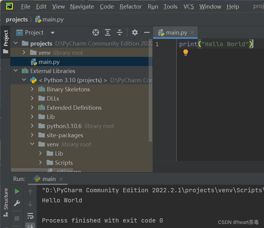 Python入门（一）Python3安装和Hello World_hello world安装程序-CSDN博客