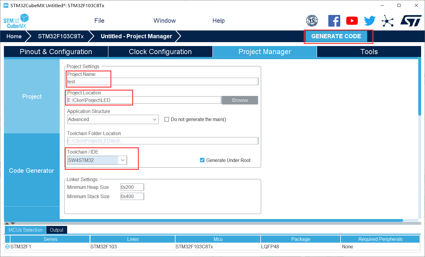 CLion2021 的详细安装并基于 CLion 实现 stm32F103 点亮 LED_clion 板载文件stm32 f103-CSDN博客