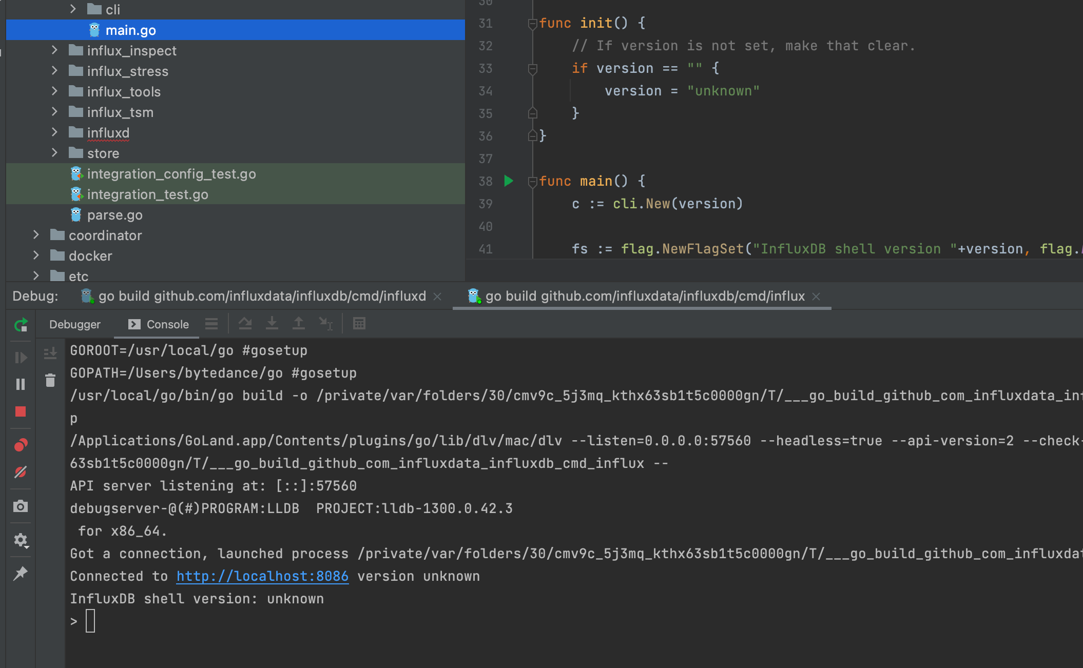 Influxdb源码编译influxdb Golang Github Csdn博客 