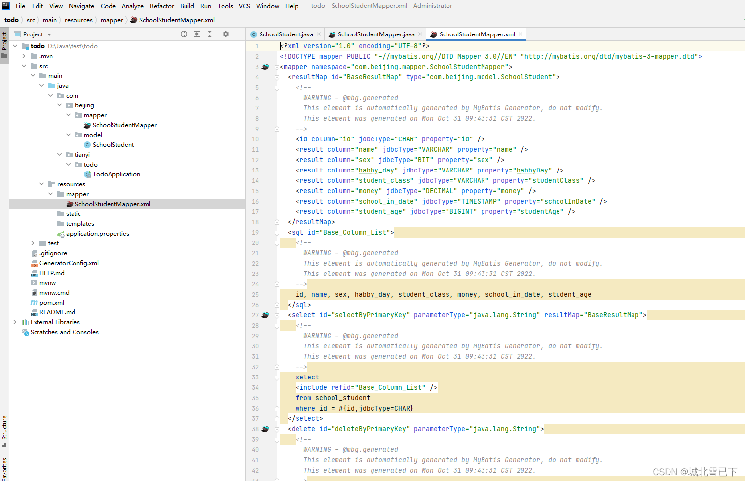 mybatis逆向工程（生成动态sql的）_mybatisplus逆向工程生成sql-CSDN博客