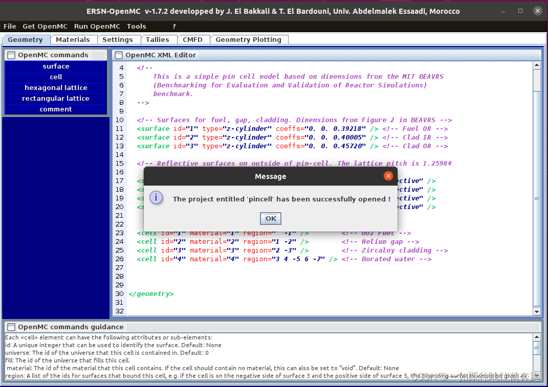 Ubuntu系统下ERSN-OPENMC程序的安装和使用-CSDN博客