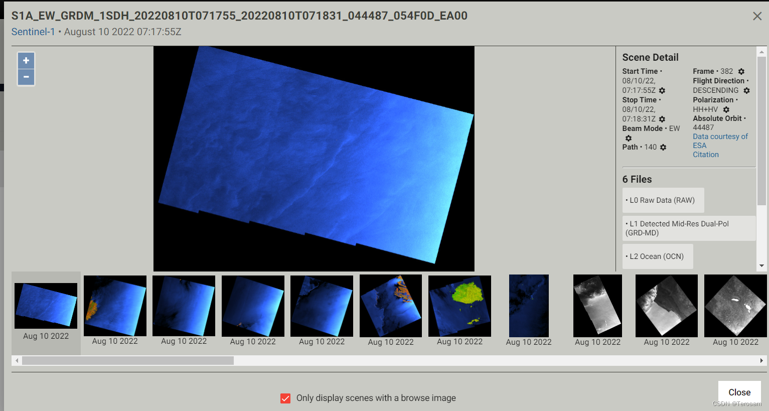 ASF网站使用教程——Sentinel-1数据下载为例_asf数据下载-CSDN博客