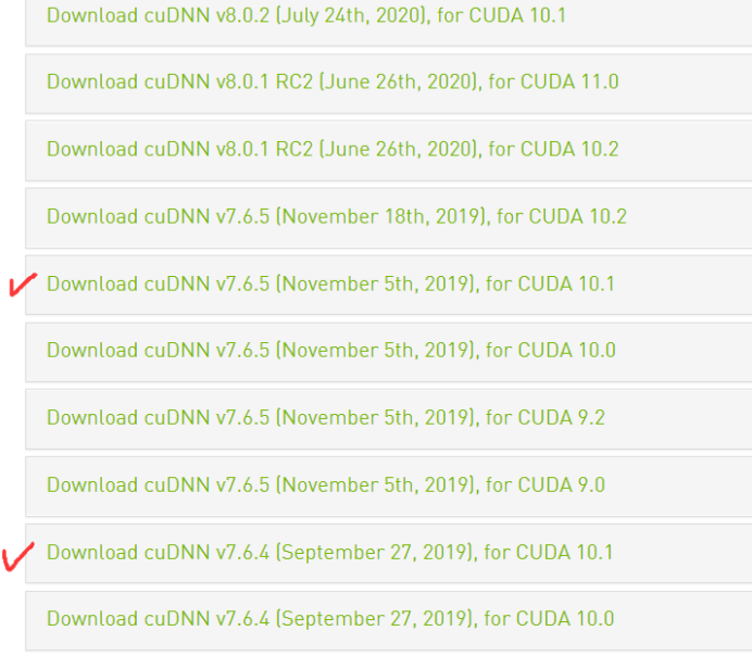 Tensorflow-gpu+Cuda+cuDNN安装（详细且包含失败解决教程）_安装cuda使用gpu训练模型——python3.8.10tensorflow-gpu cuda-CSDN博客