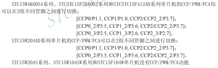 STC15系列CCP/PWM/PCA介绍_单片机ccp是什么意思-CSDN博客