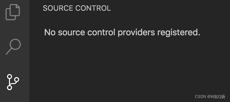 No source control providers registered【vscode常见问题】-CSDN博客