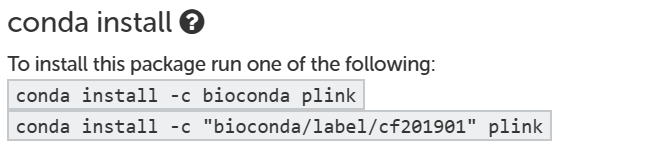 用conda下载plink_conda 安装plink-CSDN博客