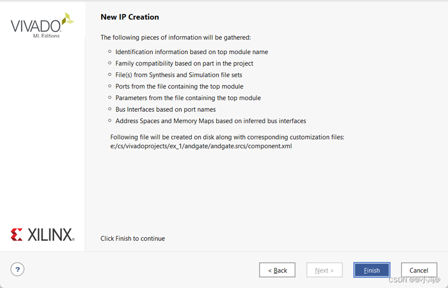 Vivado 工具与 Verilog 语言之与门ip核设计verilog Ip核 Csdn博客