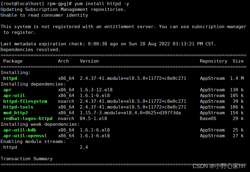 RedHat8.5配置本地yum源_红帽8.5配置yum源-CSDN博客