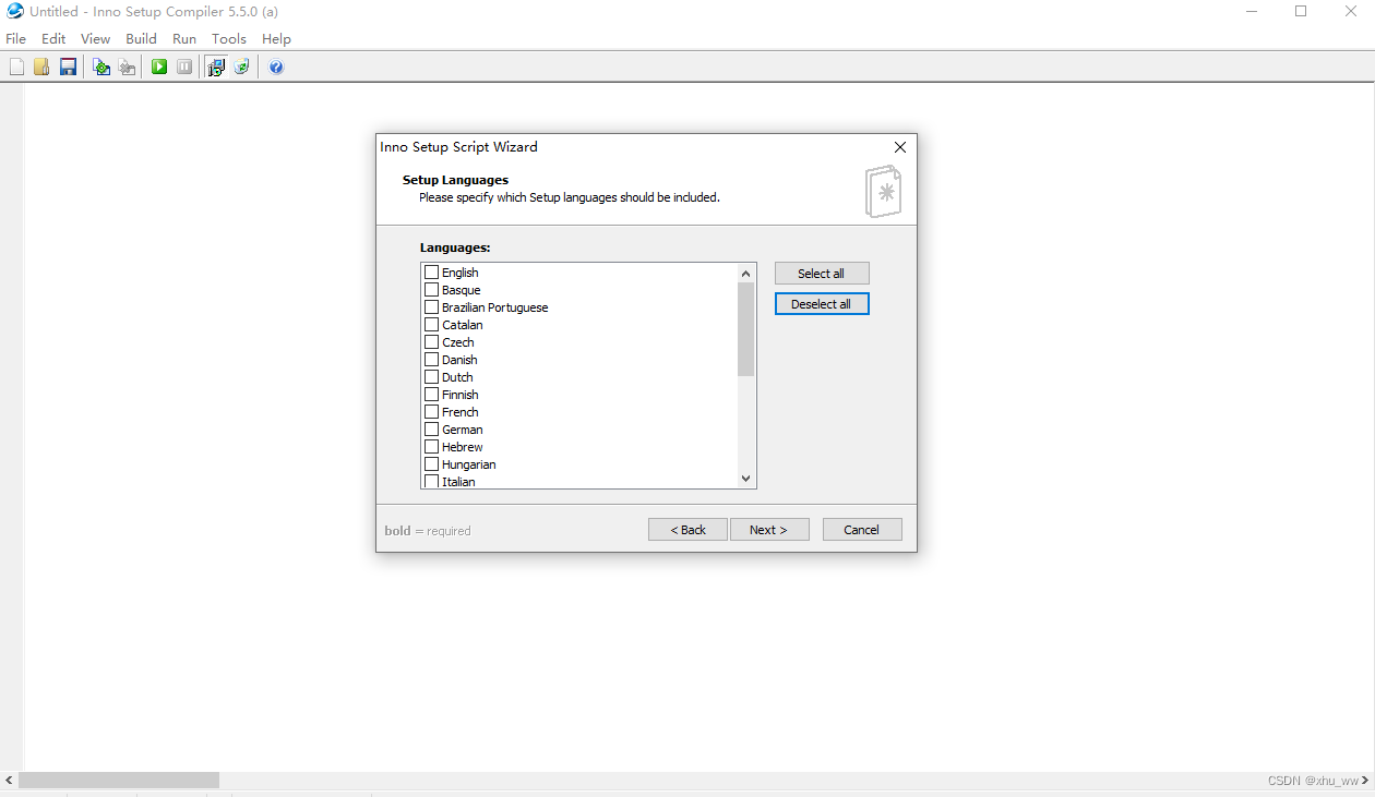 Flutter桌面开发 — Windows App打包以及使用Inno Setup生成.exe文件安装包_flutter打包windows-CSDN博客