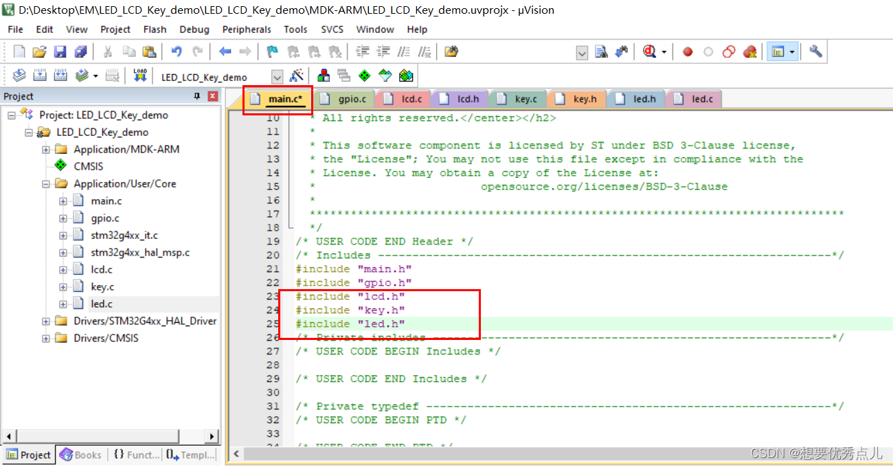 STM32G431RBT6---LED_LCD_Key模块综合_基于stm32g431的显示屏设计-CSDN博客