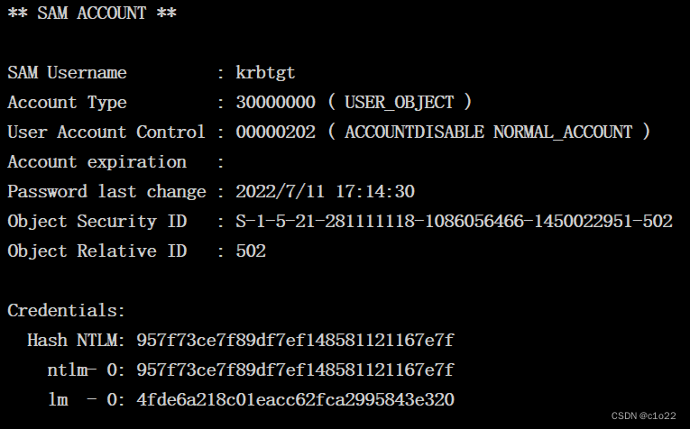 黄金票据的原理和使用_krbtgt-CSDN博客