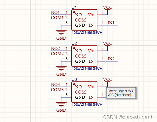 TS5A3166模拟开关详细介绍——电赛准备模块-CSDN博客