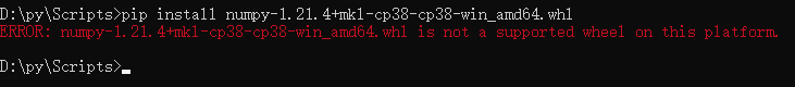 【2021年 Python3.8or3.10】如何用pip安装numpy库（No module named ‘numpy‘）_python3.10安装numpy-CSDN博客