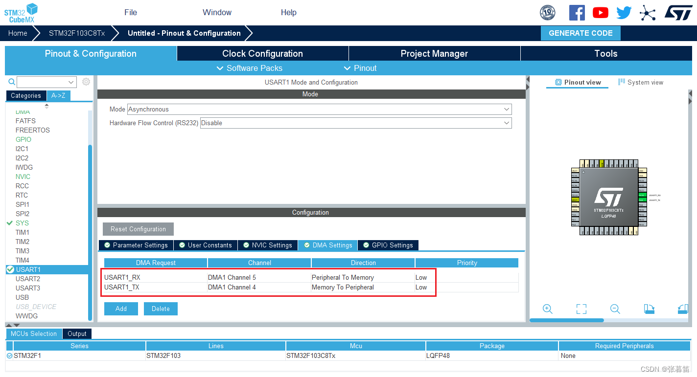 【stm32HAL库】uart dma收发驱动(含实例)_串口dma的驱动怎么写-CSDN博客
