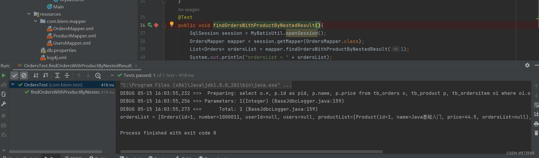 MyBatis的关联映射_打烊69的博客-CSDN博客