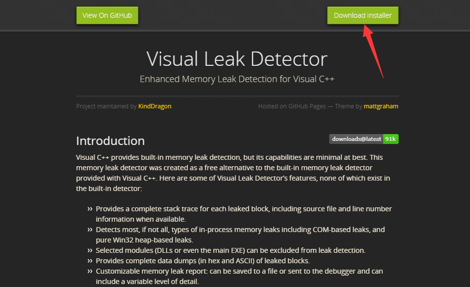 【VS2019】C/C++内存泄漏检测工具：Visual Leak Detector超详细安装教程（for windows）_windows leaks detector安装使用-CSDN博客