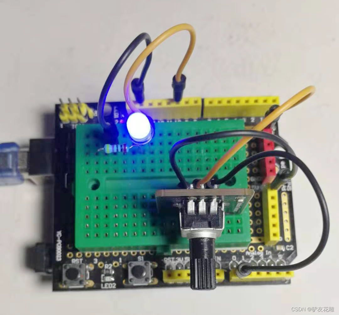 【雕爷学编程】arduino动手做(07) 电位器模块之通过串口显示测试电位器的数值与波形通过arduino连接电位器并读取串口serial Monitor中电位器数值 Csdn博客