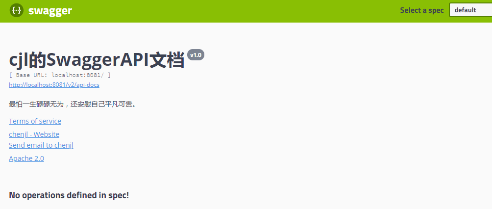 Swagger2.0 的Config简单配置_swagger2config-CSDN博客