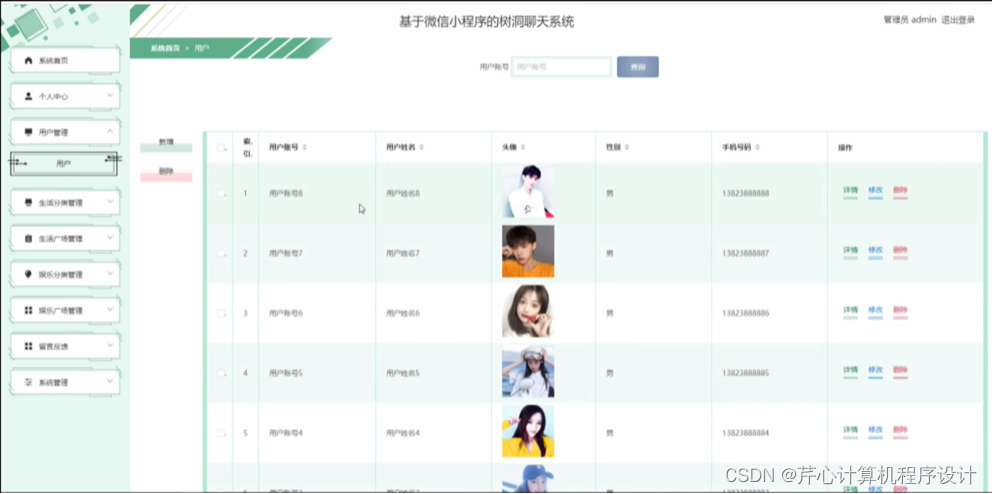 计算机毕业设计springboot基于微信小程序的树洞论坛系统6d0gx9【附源码数据库部署lw】微信小程序树洞 Csdn博客