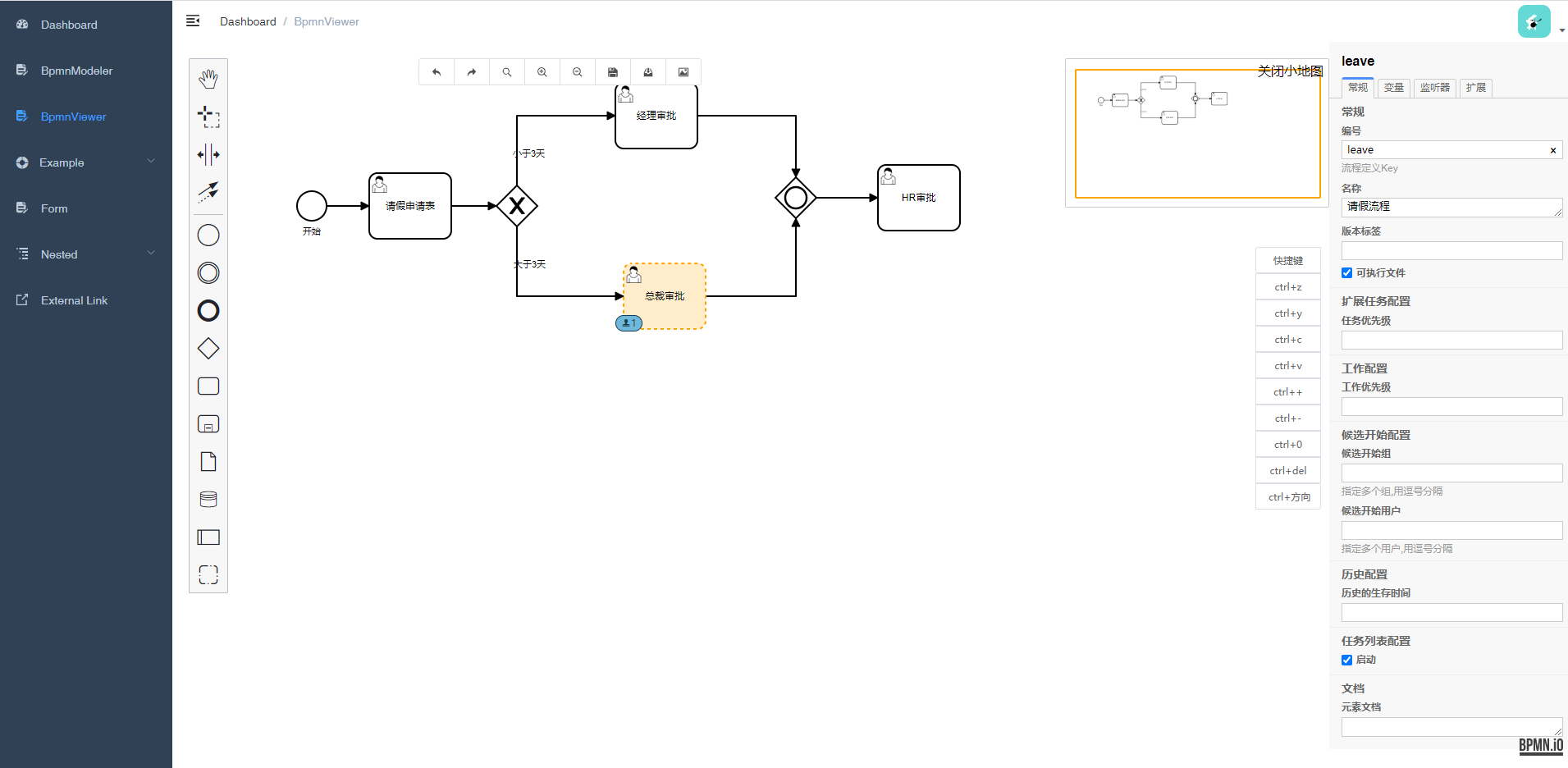 基于bpmn-js的流程设计器_bpmn min-dash-CSDN博客