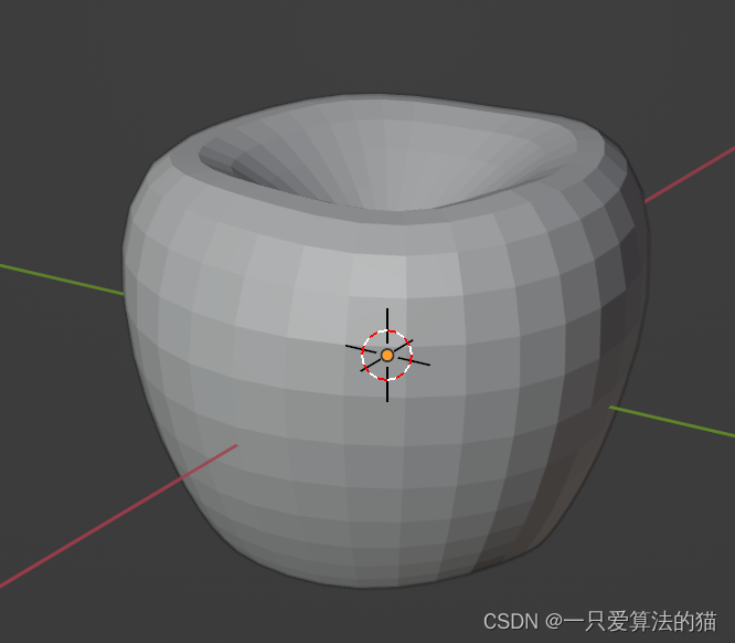 Blender入门教程 - 建模苹果_mac blender 平滑着色-CSDN博客