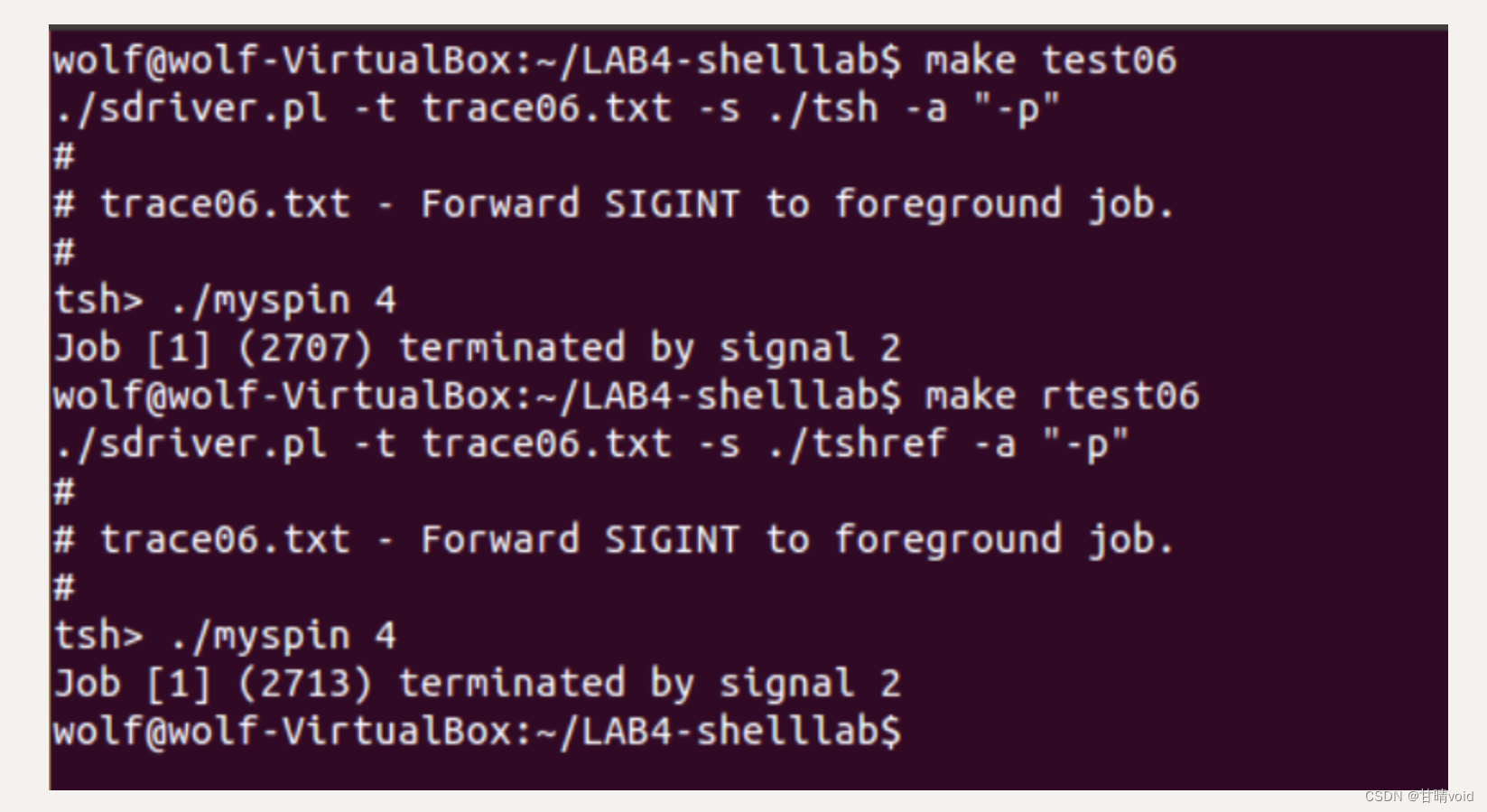 HNU-计算机系统-实验4-ShellLab_lab04 shell实验-CSDN博客