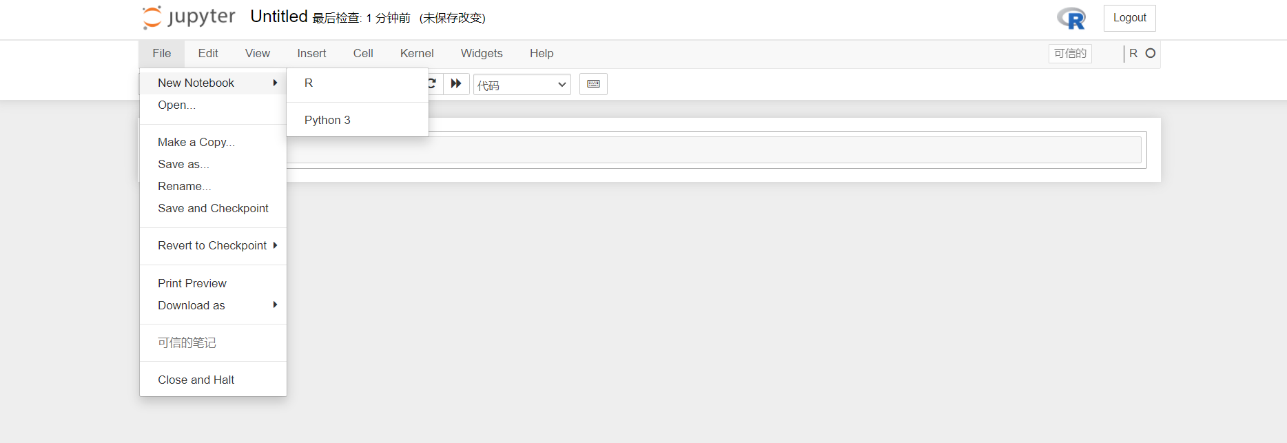 在Jupyter Notebook中使用R语言的安装报错问题解决方案_jupyter中r语言安装不了proc-CSDN博客