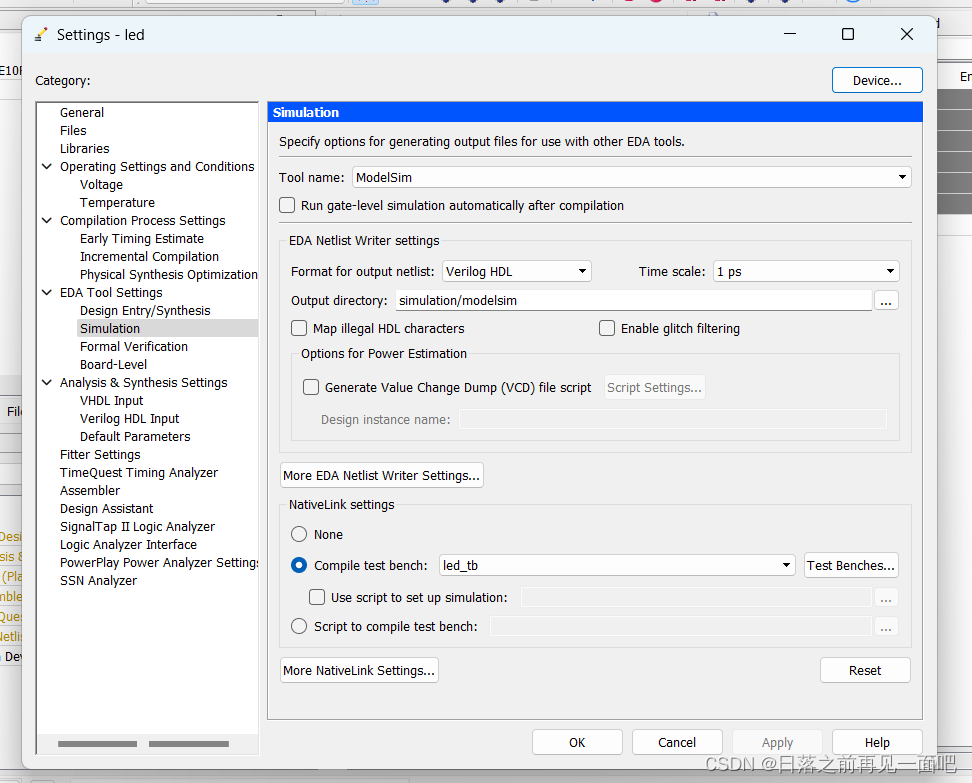 Error deleting “msim_transcript”:permissiondenied. Check the NativeLink log file_error deleting ...