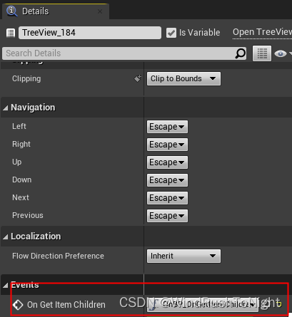 UE4UMG之TreeView_ue treeview-CSDN博客