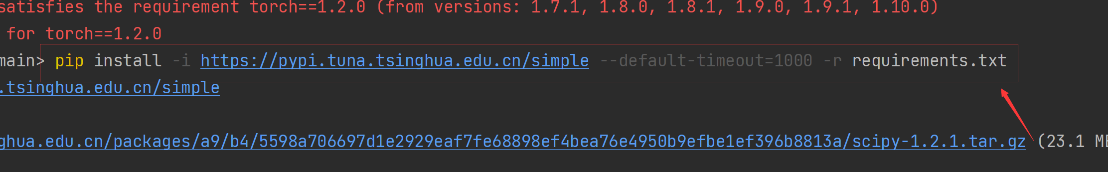 pip使用镜像安装requirements.txt文件_pip install -r requirements.txt镜像安装-CSDN博客