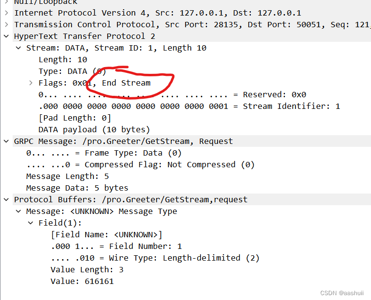 gRPC流式抓包分析