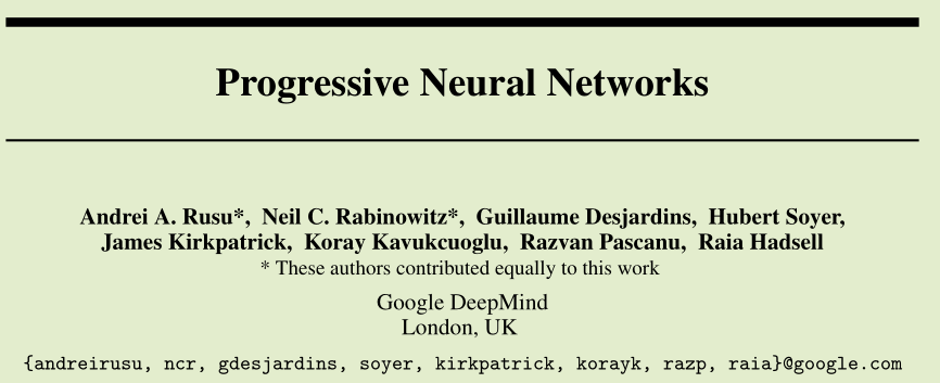 【论文阅读】强化学习-Transfer and Multitask RL专题8篇_pathnet: evolution channels gradient descent in su-CSDN博客