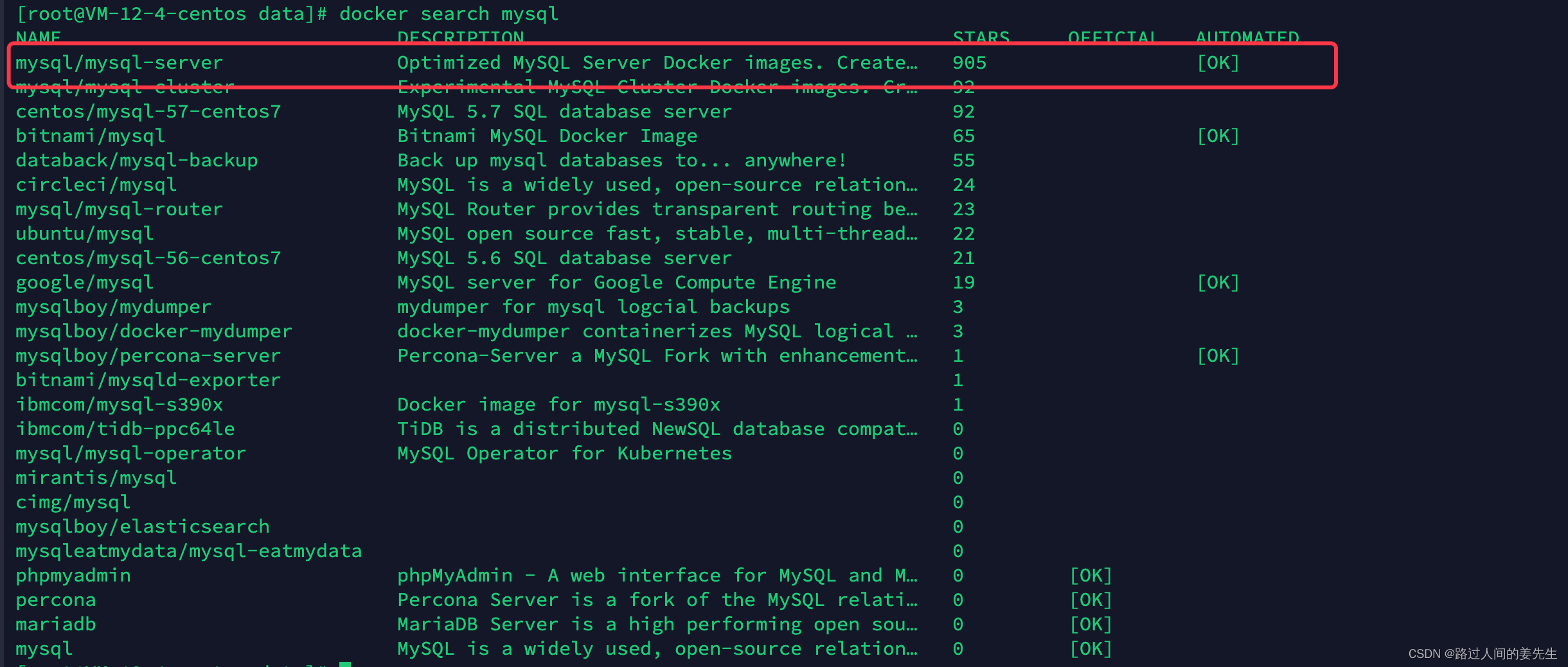 Docker 安装MySQL8.0.18_mysql:8.0.18 docker-CSDN博客