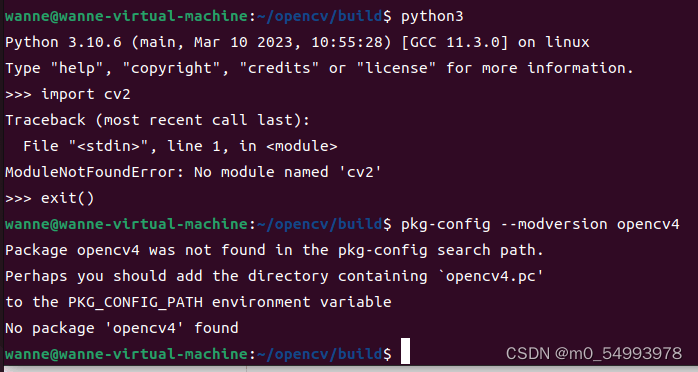 Ubuntu22.04上安装OpenCV 4.7_e: 无法定位软件包 libdc1394-22-dev-CSDN博客