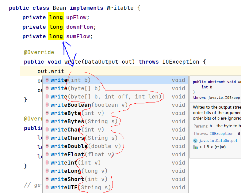 【Hadoop---11】MapReduce：基本数据类型 与 自定义数据类型『Writable接口 / WritableComparable接口 | 一个案例：统计手机流量 ...