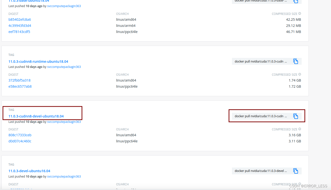 ubuntu18.04中基于Docker搭建tensorflow-gpu开发环境_docker ubuntu:18.04 cuda tensorflow gpu compatibil-CSDN博客