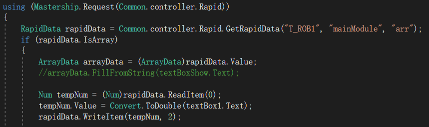 ABB机器人PCSDK使用（二）_abb pc sdk-CSDN博客
