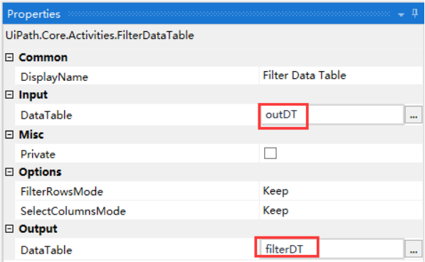 10.8 UiPath 数据筛选Filter Data Table的介绍和使用(Excel数据写入另一个Excel中)_uipath中怎么连接到新的 workbook 文件-CSDN博客