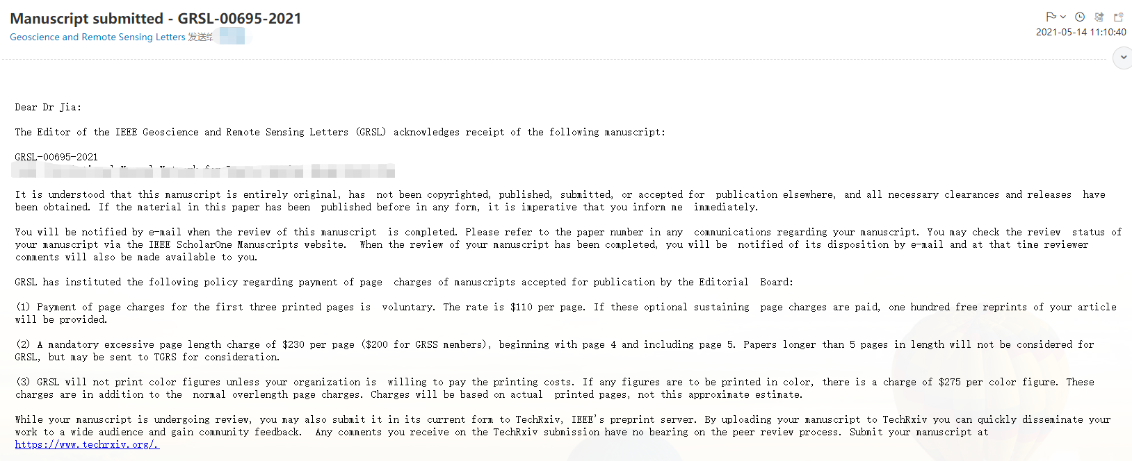 IEEE Geoscience and Remote Sensing Letters (GRSL)从投稿到录用过程分享_6个小石头的博客-CSDN博客
