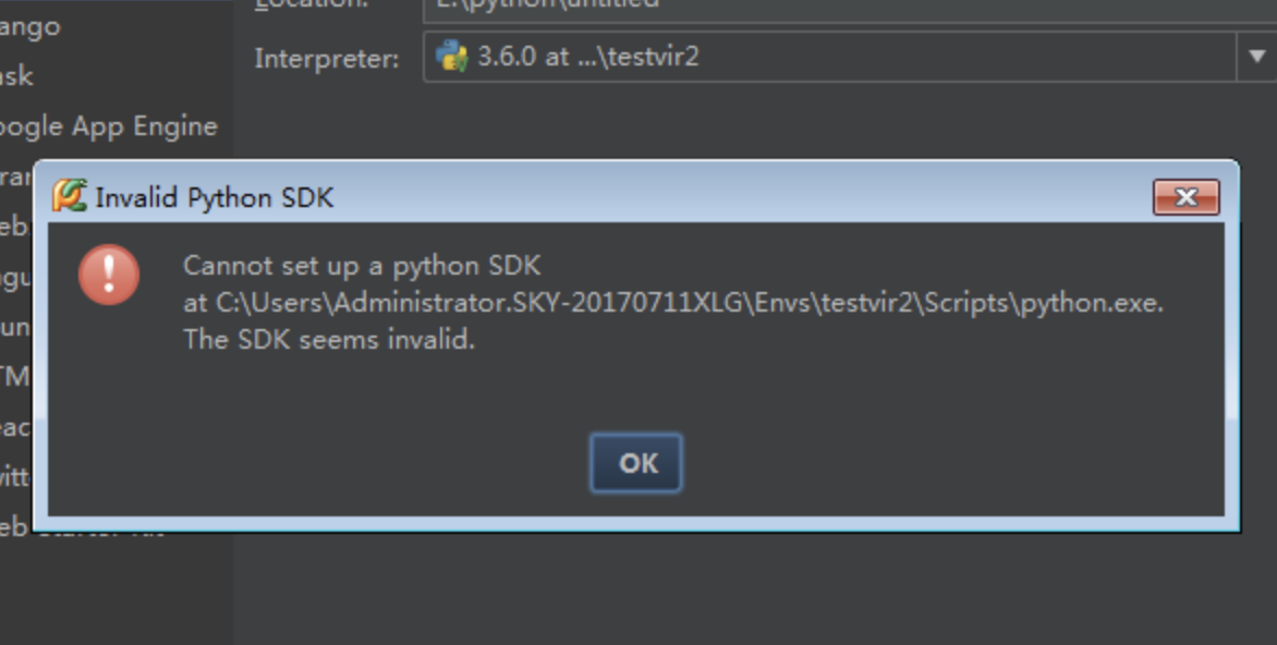 Pycharm cannot set up a python SDK问题解决方法-CSDN博客