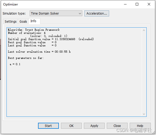 CST仿真指导 | 参数寻优问题求解——Parameter Sweep、Optimization_set parametersweep options-CSDN博客