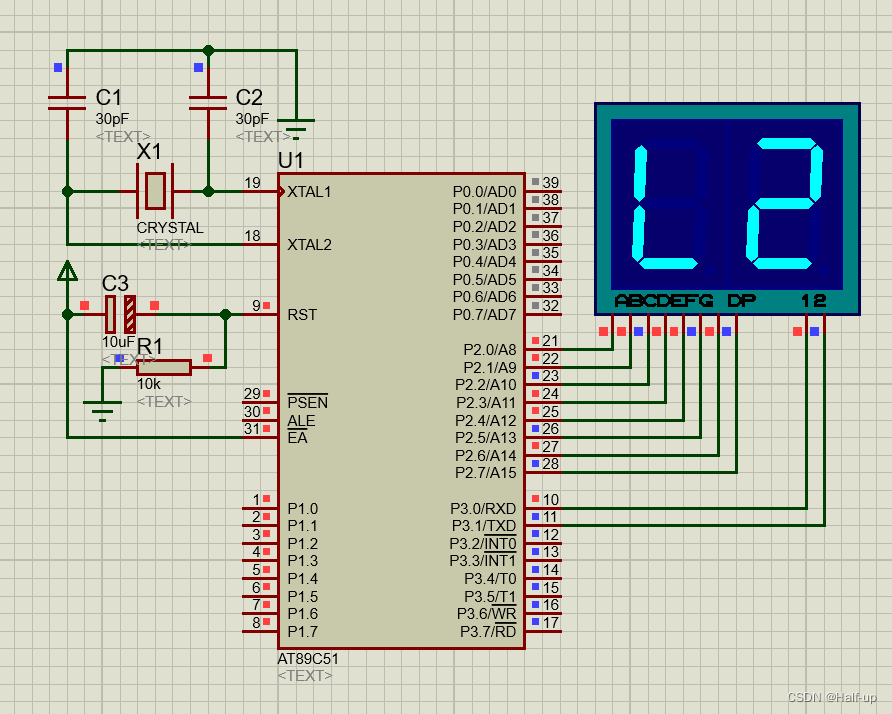 数码管动态显示_0x5b是多少-CSDN博客