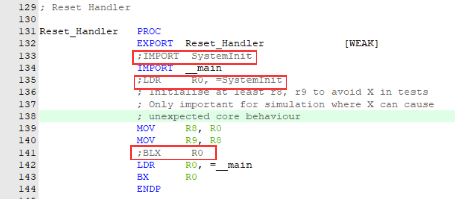 MDK中编译报错 Error: L6218E: Undefined symbol SystemInit (referred from startup_cmsdk_cm0.o)._l6218e ...