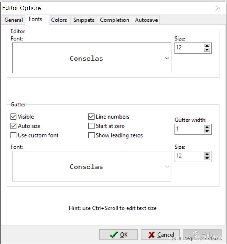 dev-C++如何调整字体大小_怎么让devc++字体变大-CSDN博客