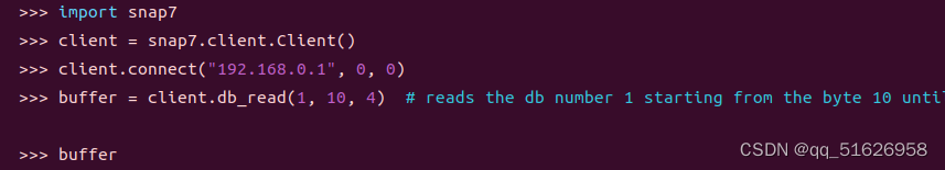 Ubuntu下用snap7与西门子通信_ubuntu snap7-CSDN博客