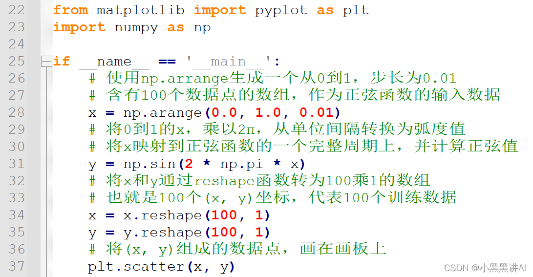 基于pytorch，训练一个神经网络拟合正弦函数手动搭建3层前馈神经网络拟合正弦曲线 Y Sin 2π X 要求1仅使用 Numpy Csdn博客