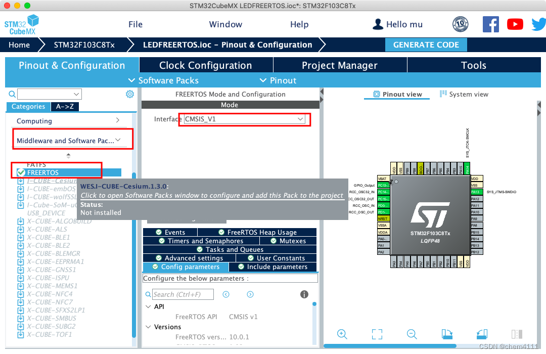 STM32CubeMX FreeRTOS点亮LED_keilmax实现freetros的led-CSDN博客