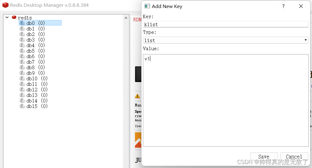 Redis的数据类型及其IDEA操作_idea在redis中添加keyvalue-CSDN博客